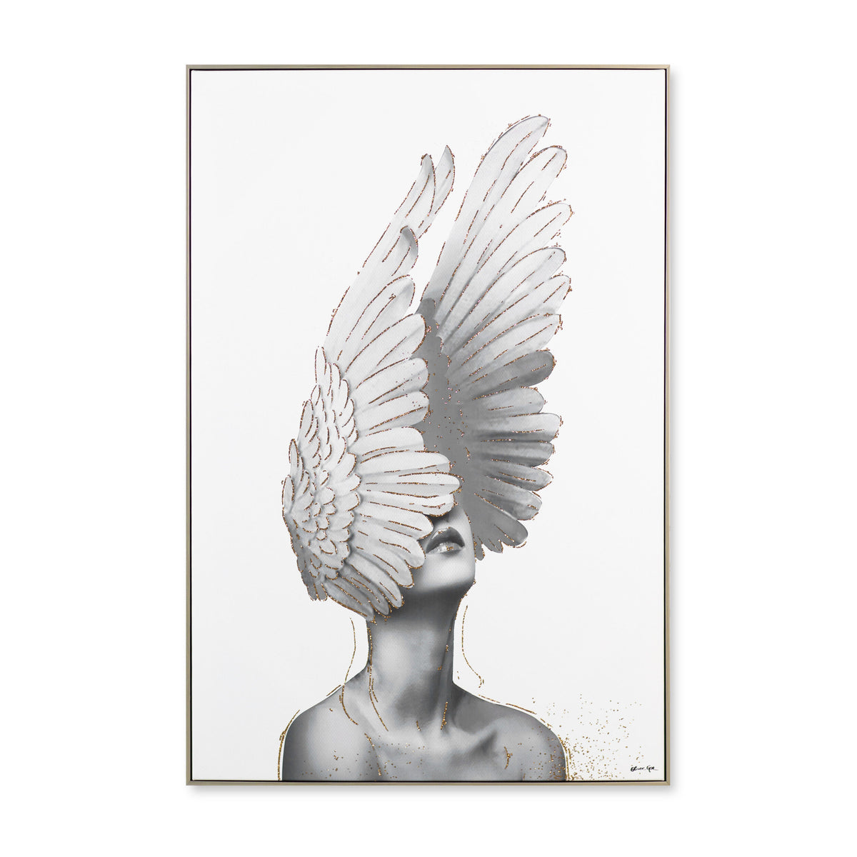 Spread Your Wings Signature | By Oliver Gal