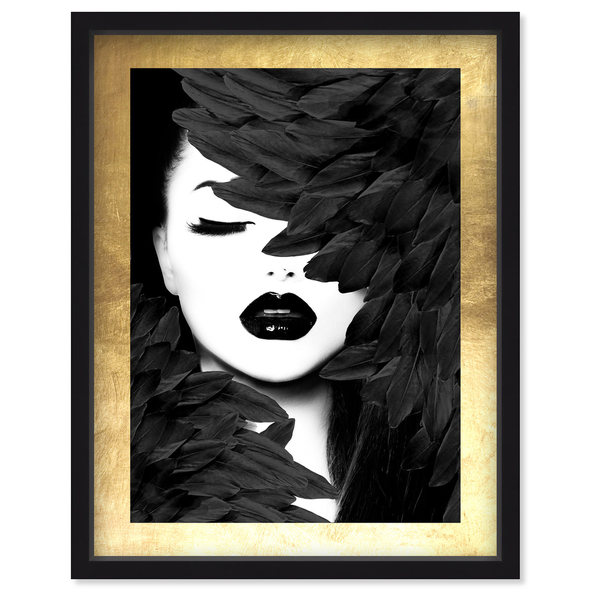 Reflective Duchess and Angel | Fashion and Glam Wall Art by The Oliver Gal