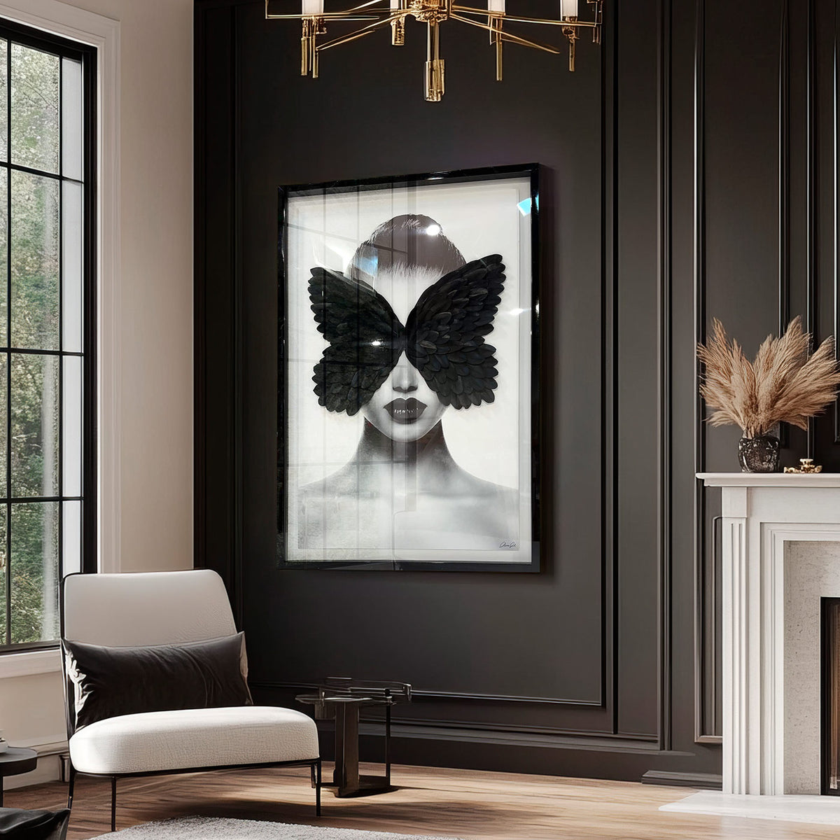 Midnight Duchess II | Fashion and Glam Wall Art by The Oliver Gal